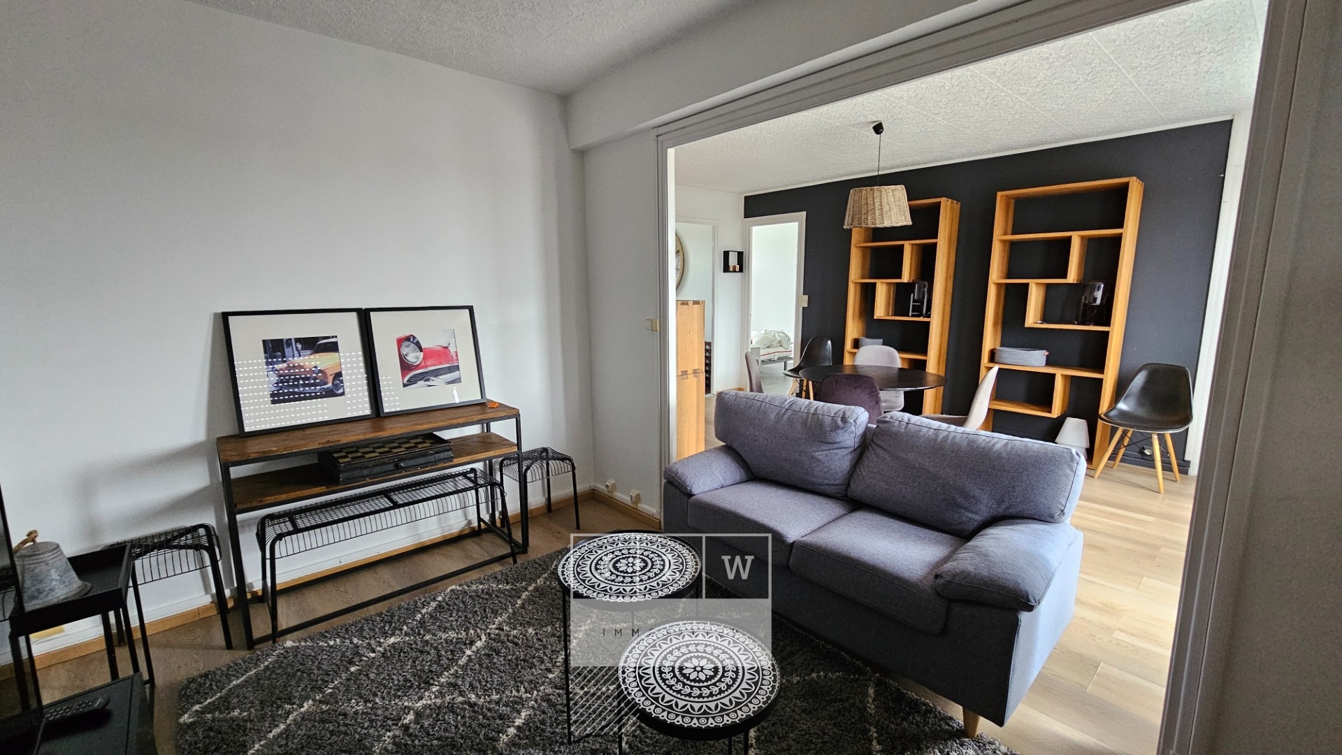 Location Appartement, ACES- LL152 - LOMME T3 meublé de 64 m² avec cave ...